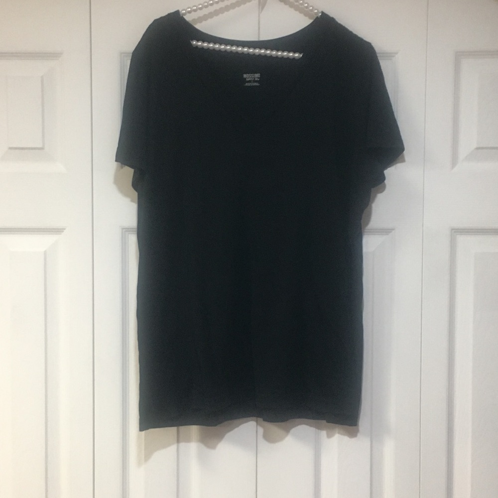 Plus Size Black Top - Gem
